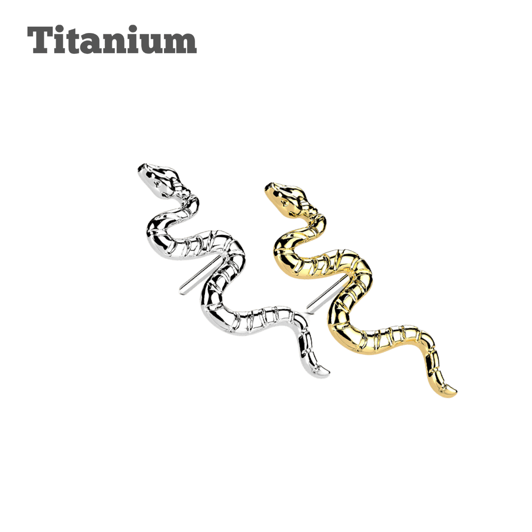 Titanium Snake Threadless Top