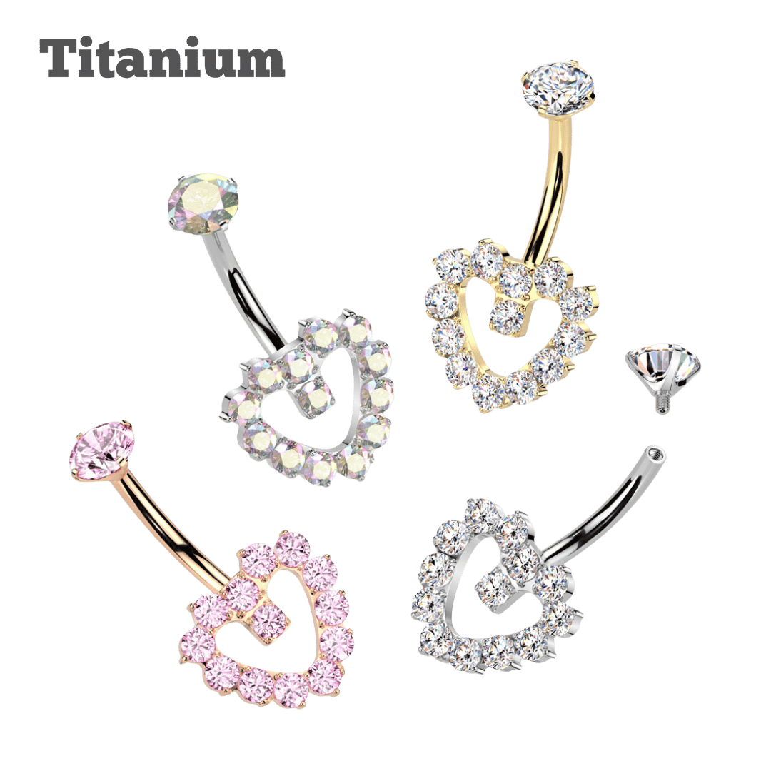 Titanium Pandora Belly Barbell